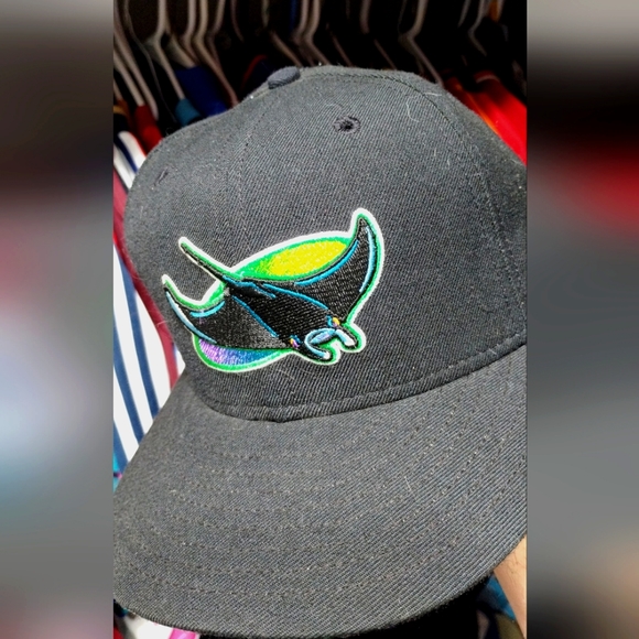 New Era | Accessories | Vintage Authentic Tampa Bay Devil Rays Hat ...